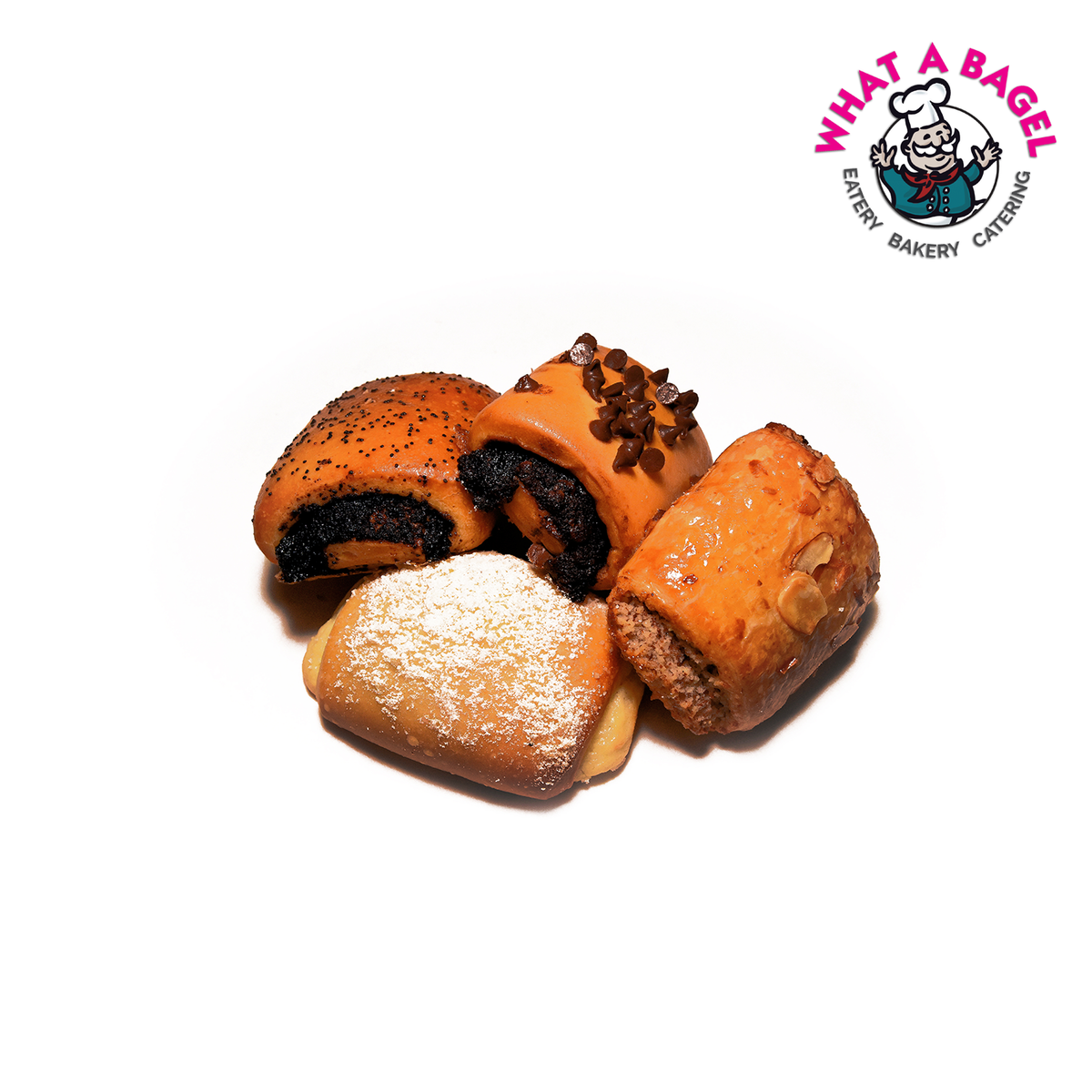 Assorted Mini Danish (4pcs) – What A Bagel Ajax